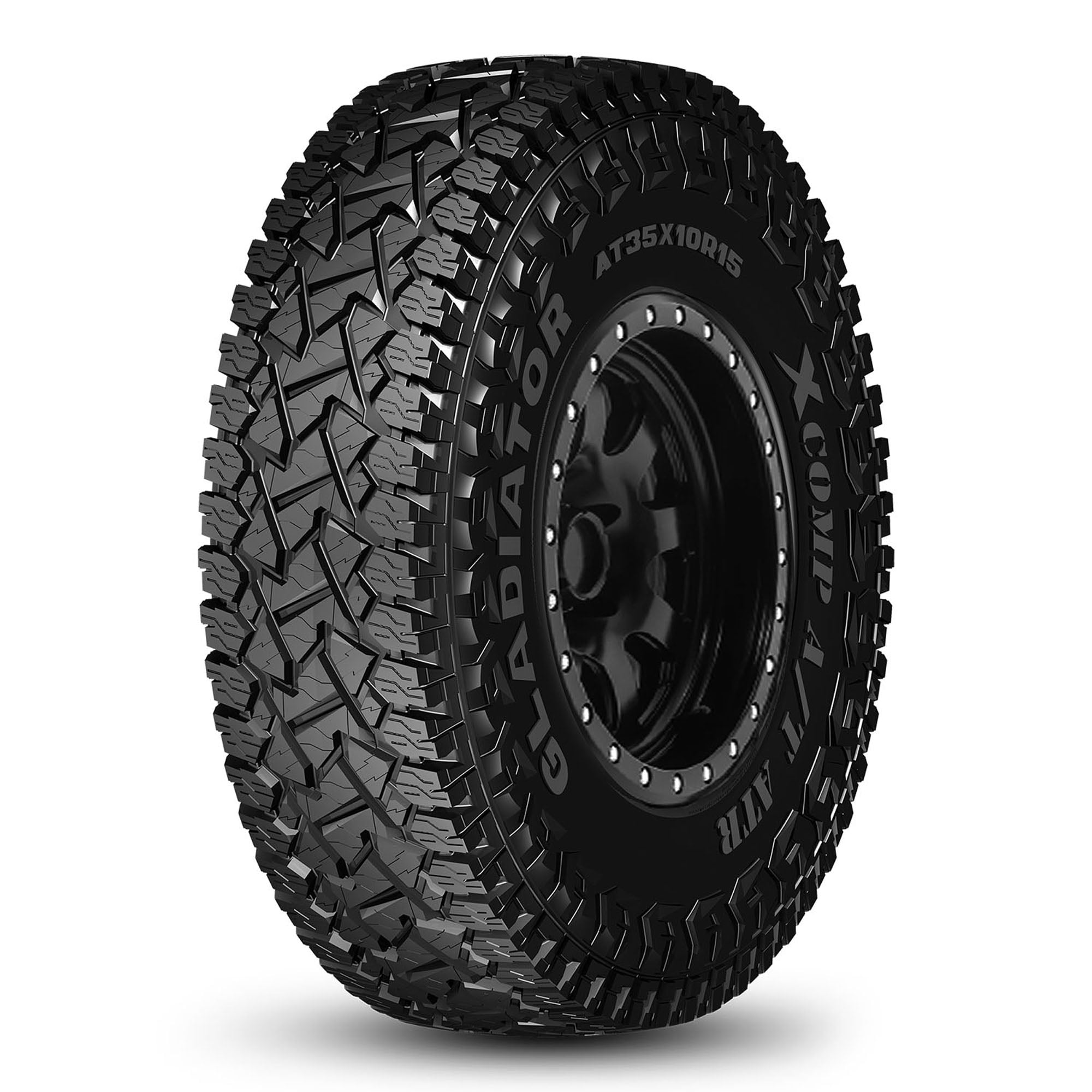 Set of 2 Gladiator X COMP A/T ATR 33/10R15 95N E Tires - Walmart.com