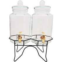 Circleware Double Mini Yorkshire Dispensers With Chalkboard Panels On ...