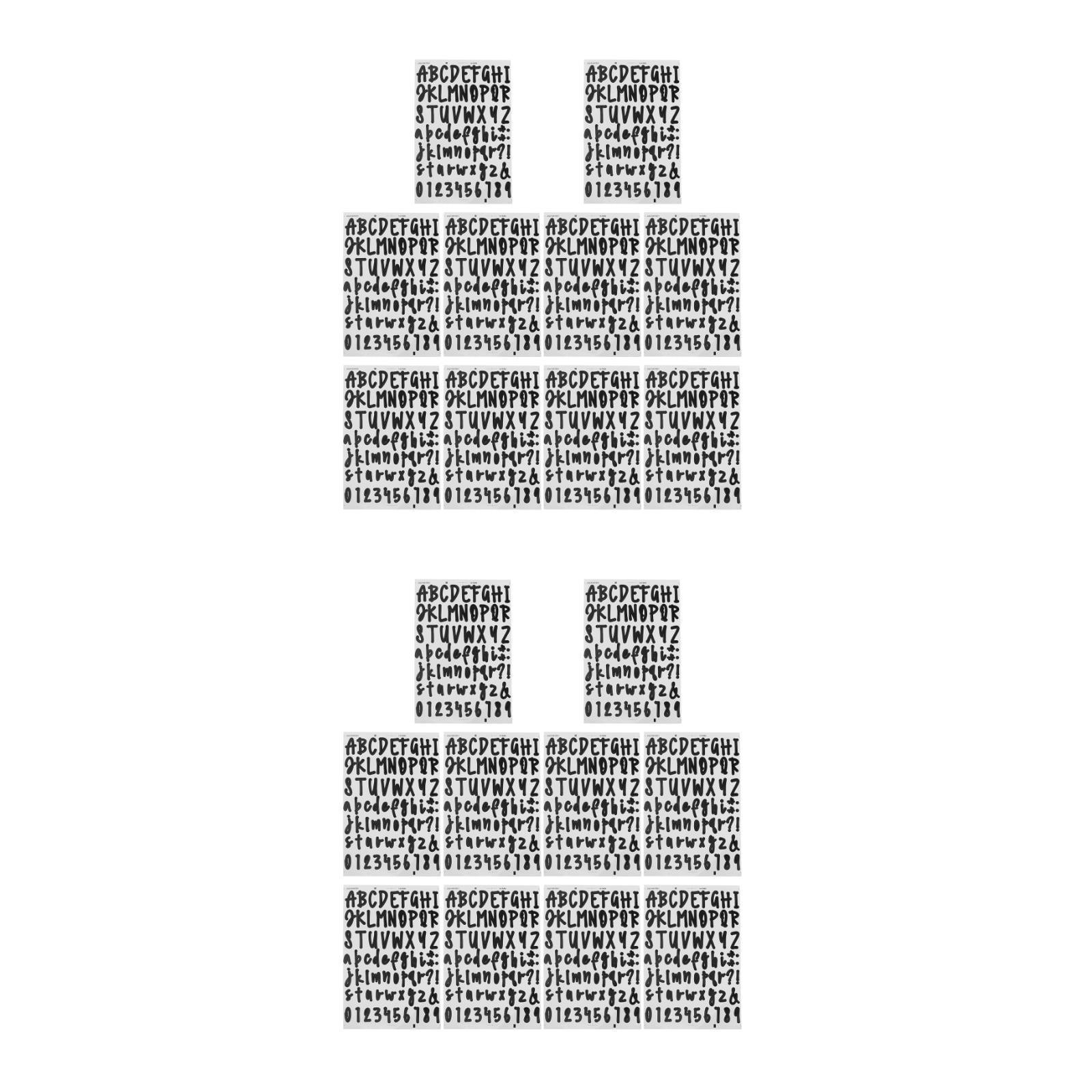 Set of 2 Graduation Cap Letter Stickers Label DIY Clean Surface ...