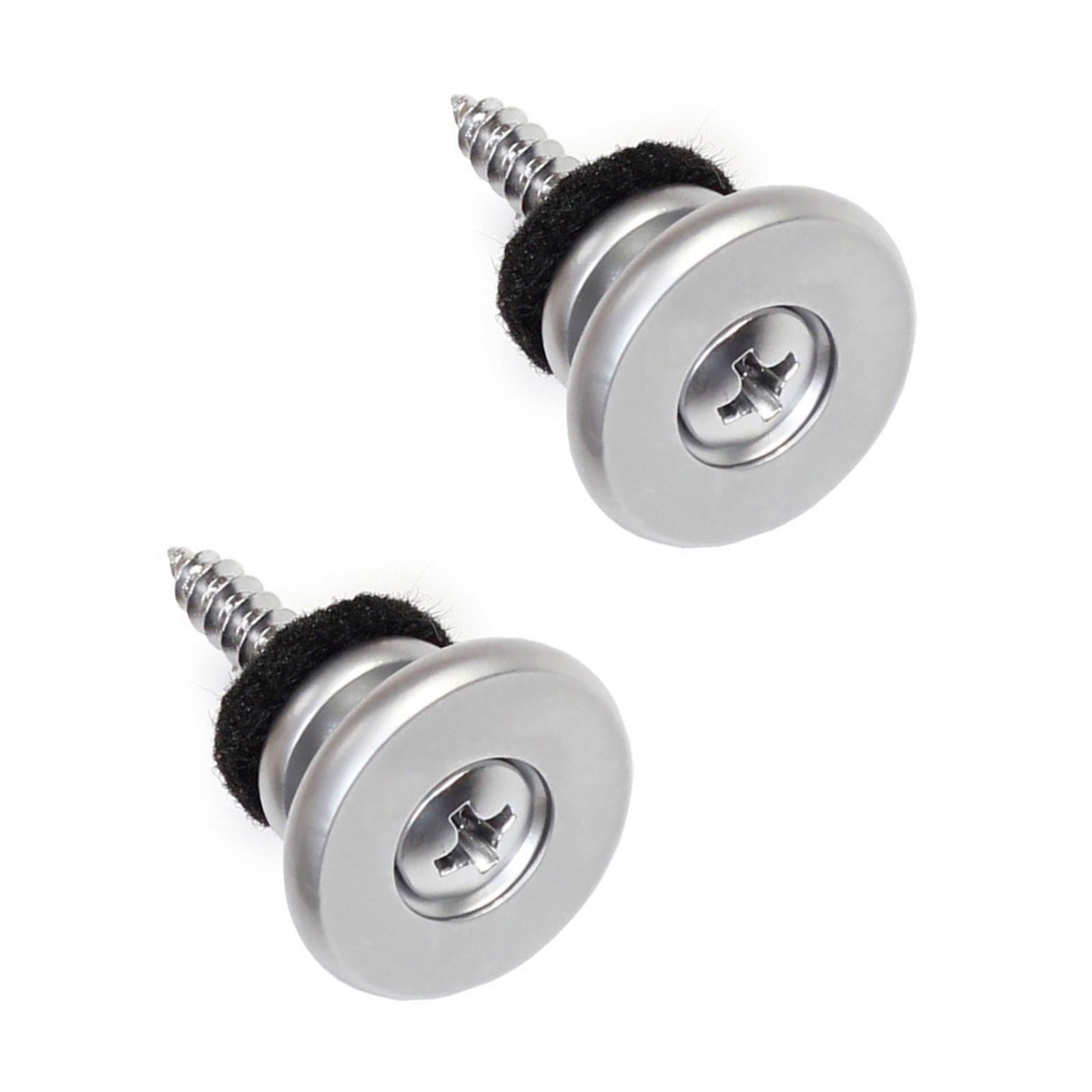 Set of 2 Guitar Strap Locks Antislip Buttons Metal Strap Lock Buttons ...