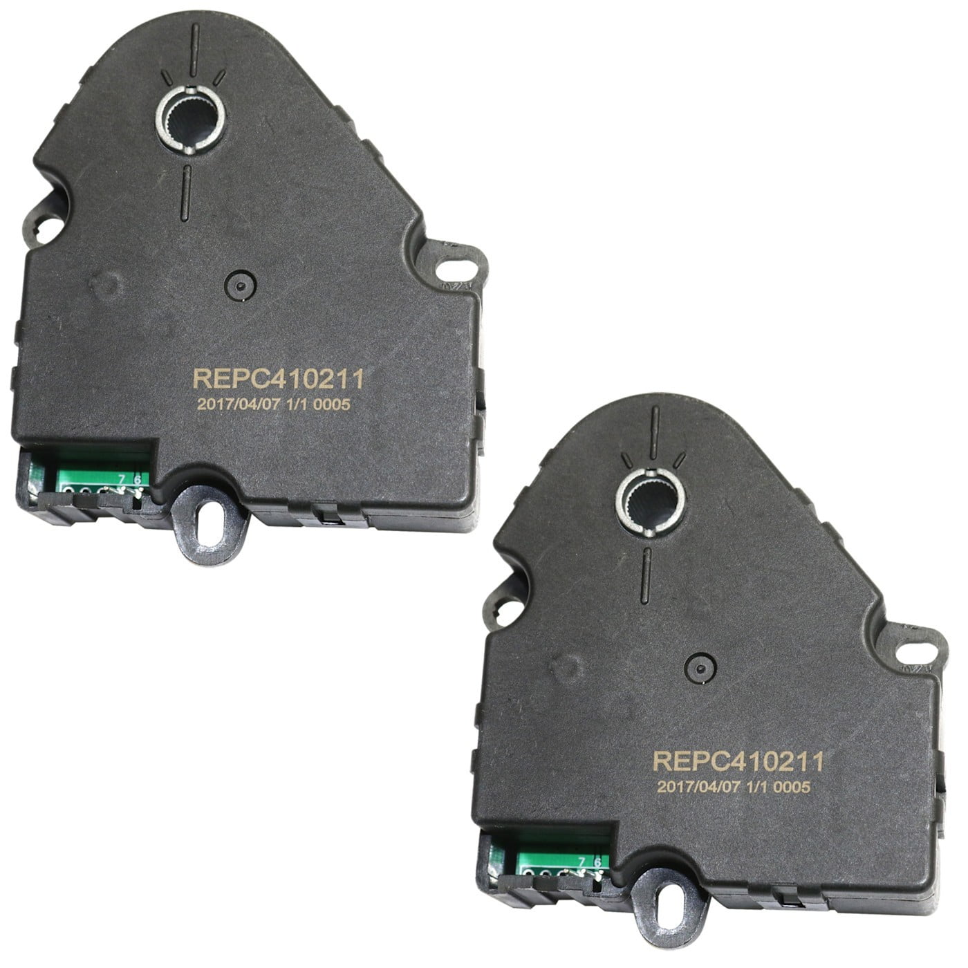 Set of 2 HVAC Heater Blend Door Actuators for Right Side Pair - Pasr ...