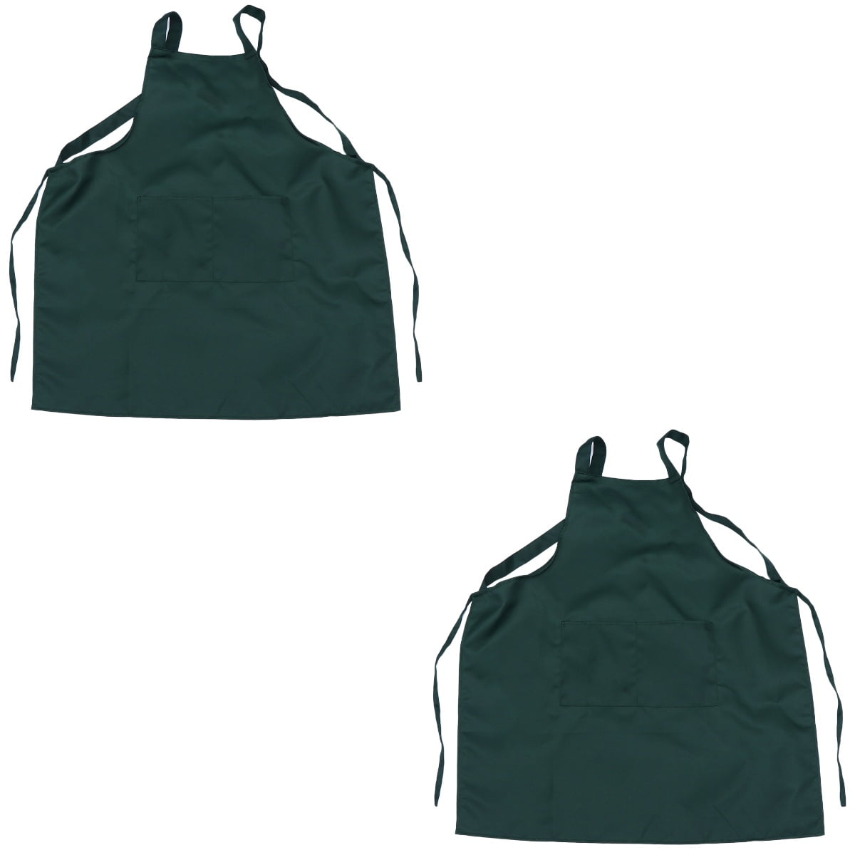 Set of 2 Halter Apron Cooking Hanging Neck Restaurant Work Aprons ...