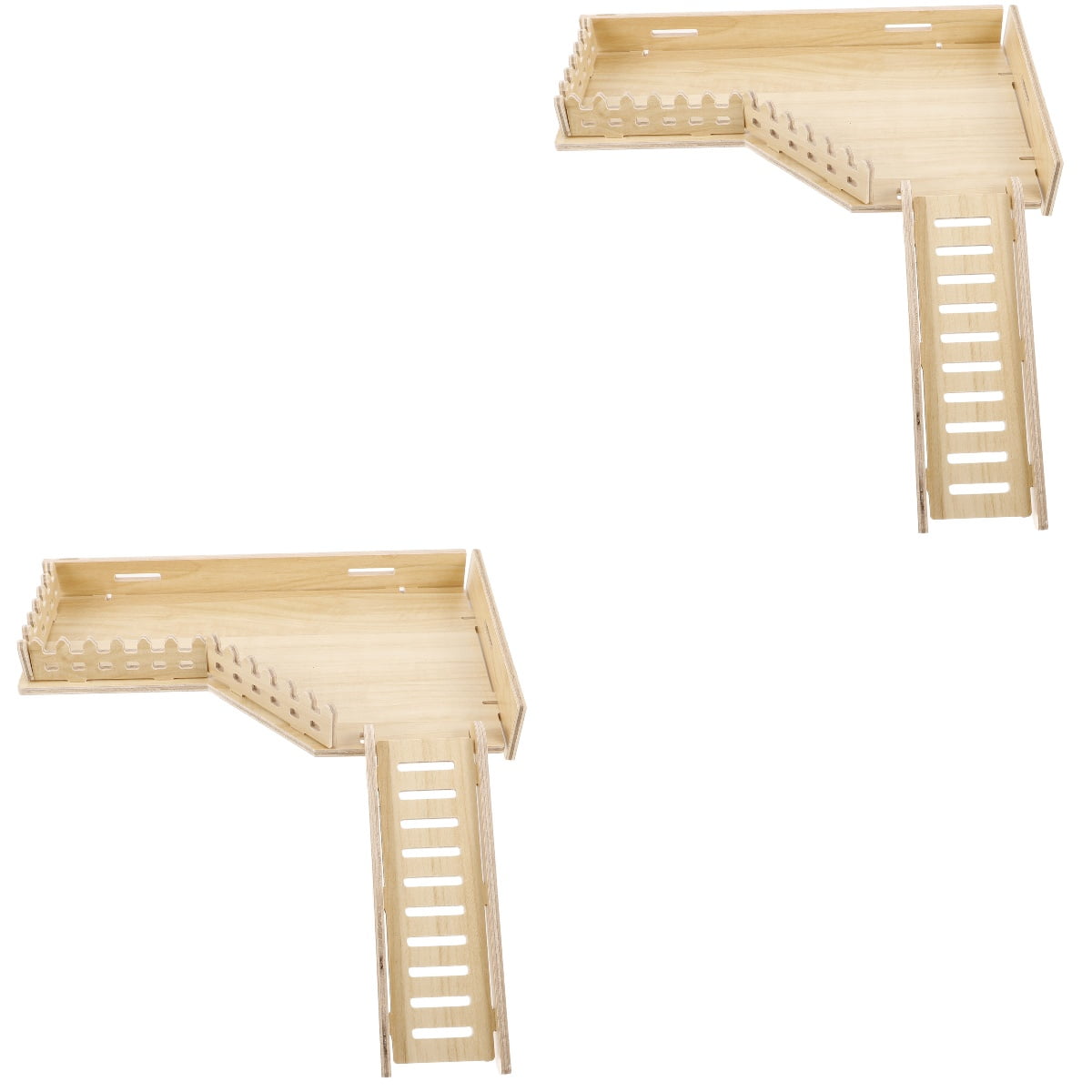 Set of 2 Hamster Platform Electric Plate Kit Artificial Props Pit ...