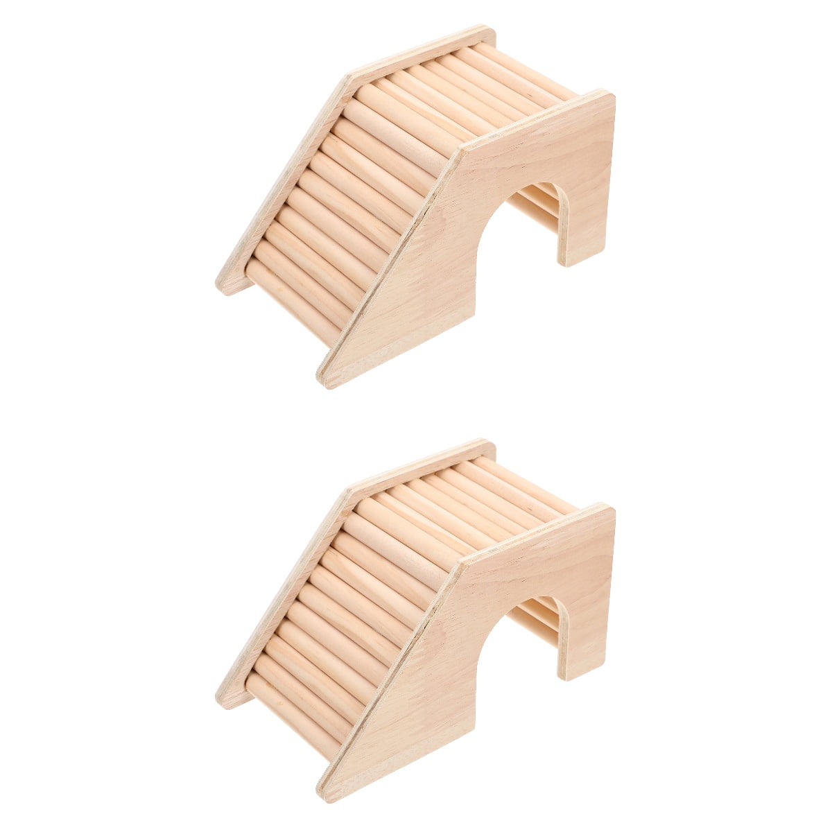 Set of 2 Hamster Stairs and Tunnel Toys Climbing Ladder - Walmart.com