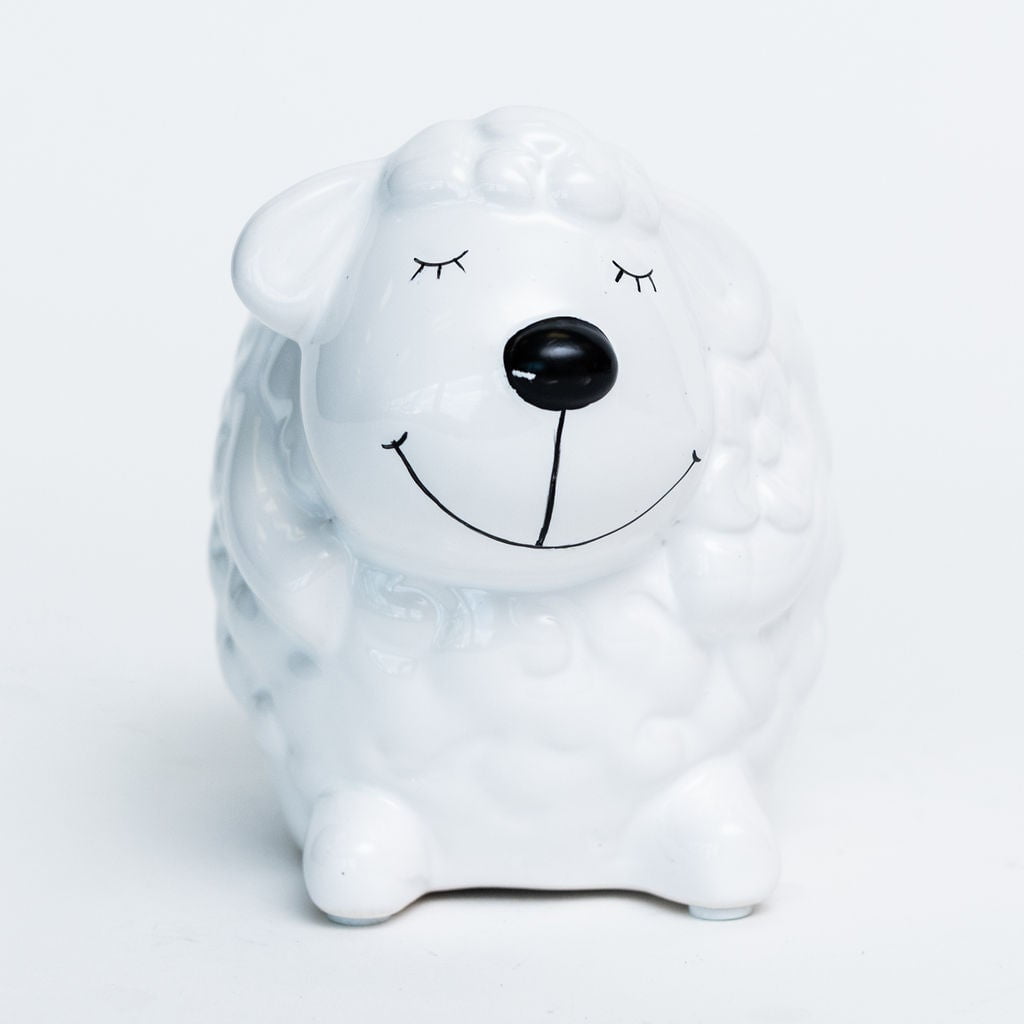 Set of 2 Happy Lamb Planter - Walmart.com