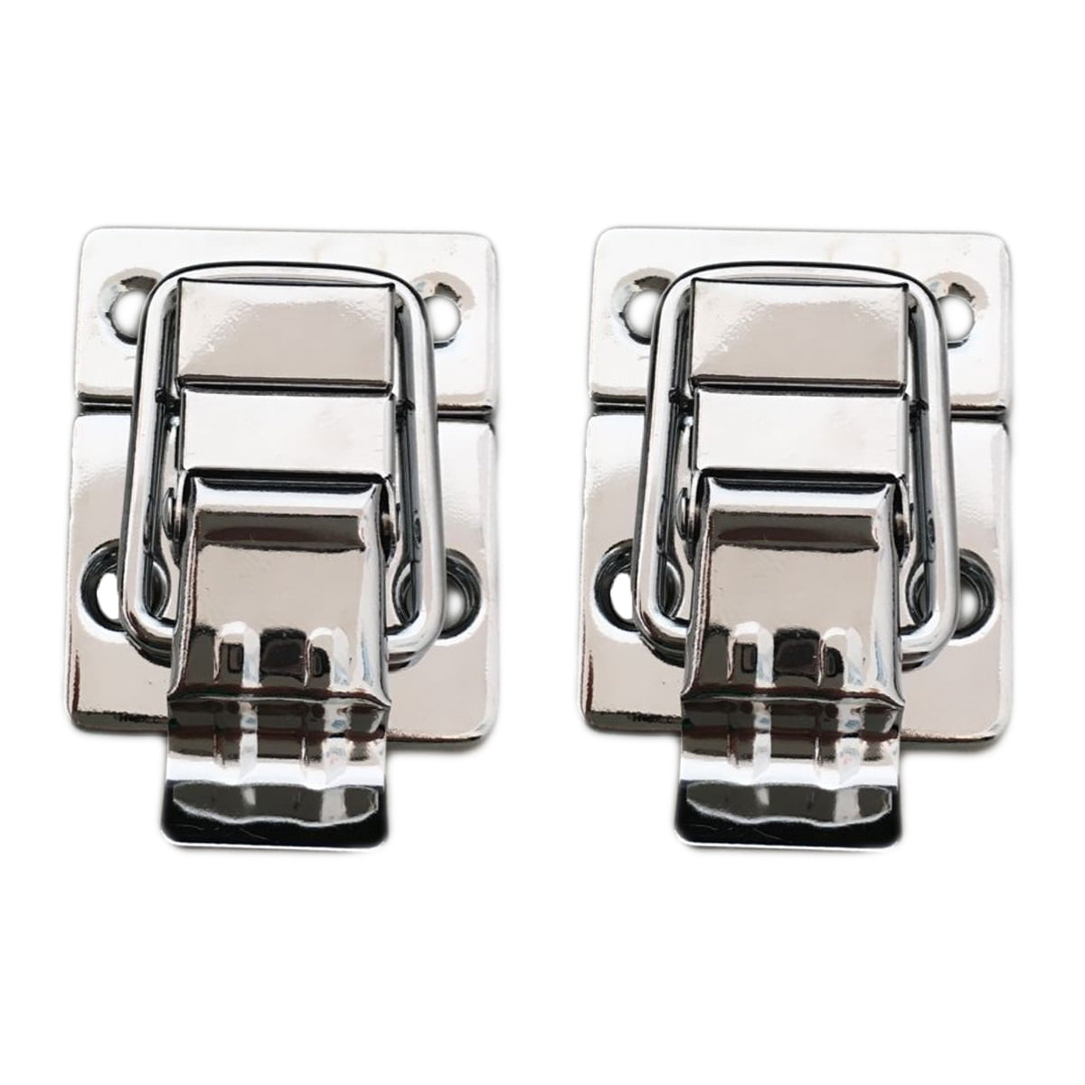 Set of 2 Hasps Stainless Steel Heavy Duty Toggle Latch Catches Case ...