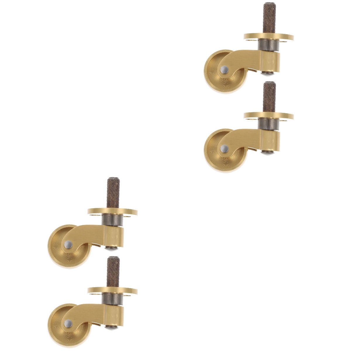 Set of 2 Heavy Duty Chair Office Caster Wheels Furniture Swivel Casters ...