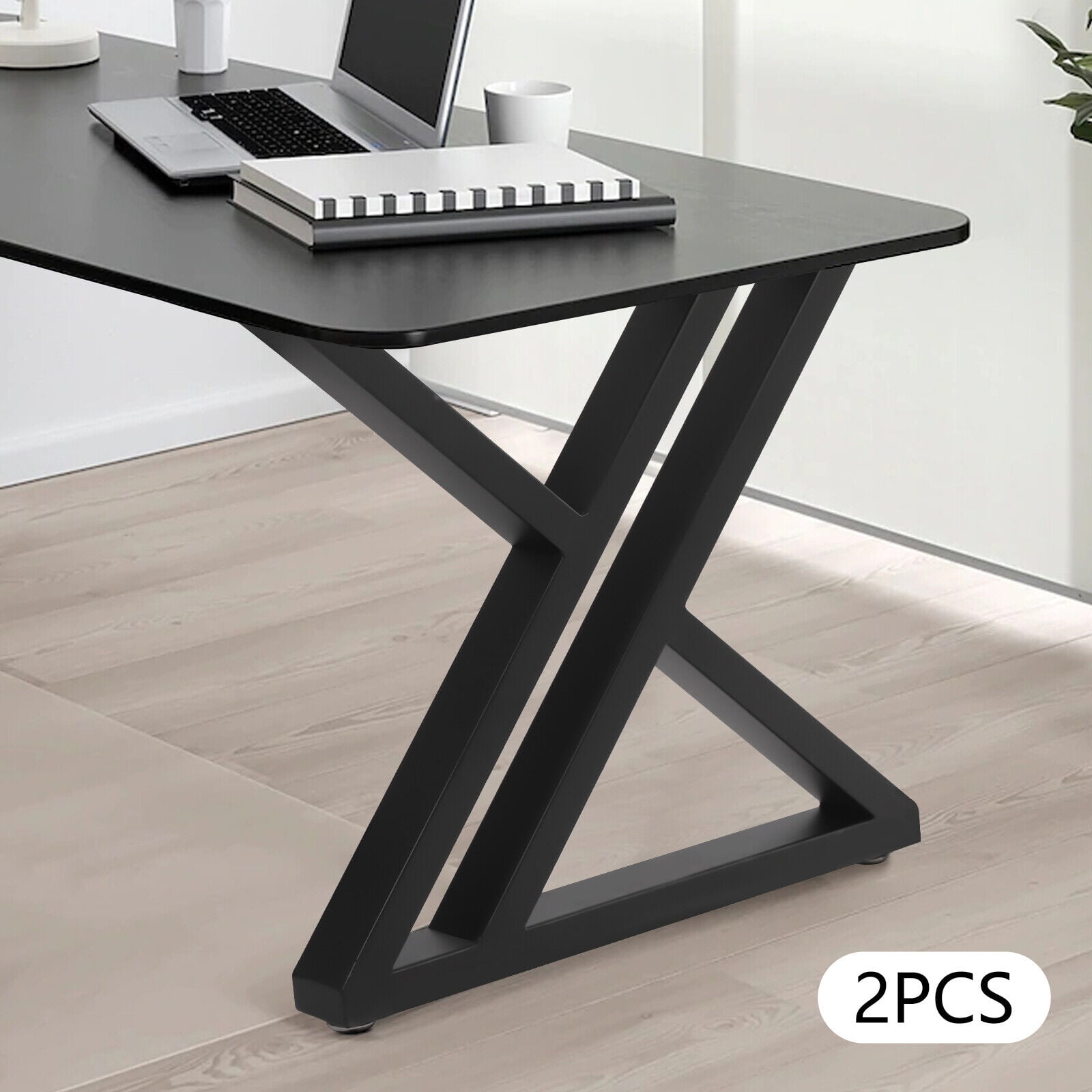 Adjustable Leveling Feet Legs 16 Inch Black Metal Bench Legs - Heavy ...