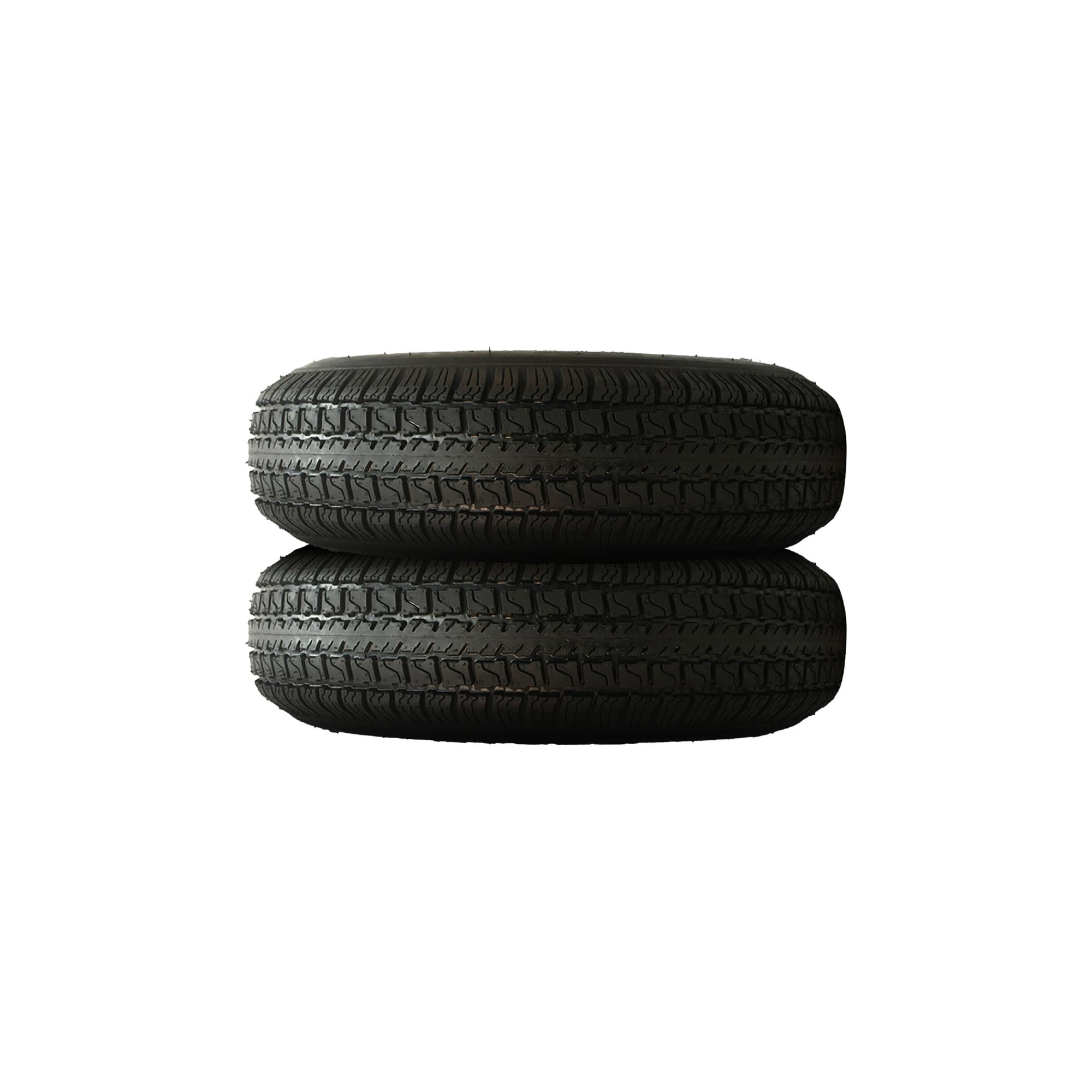 Set of 2 Hi Run JK42 Trailer ST225/75R15 117L E Tires - Walmart.com
