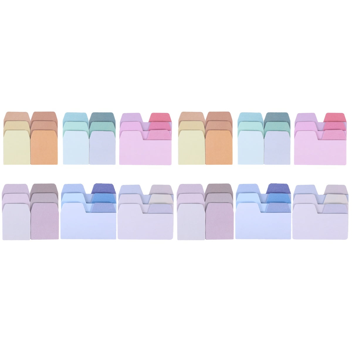 Set of 2 Highlighters Sticky Tab White Dry Erase Markers Transparent ...