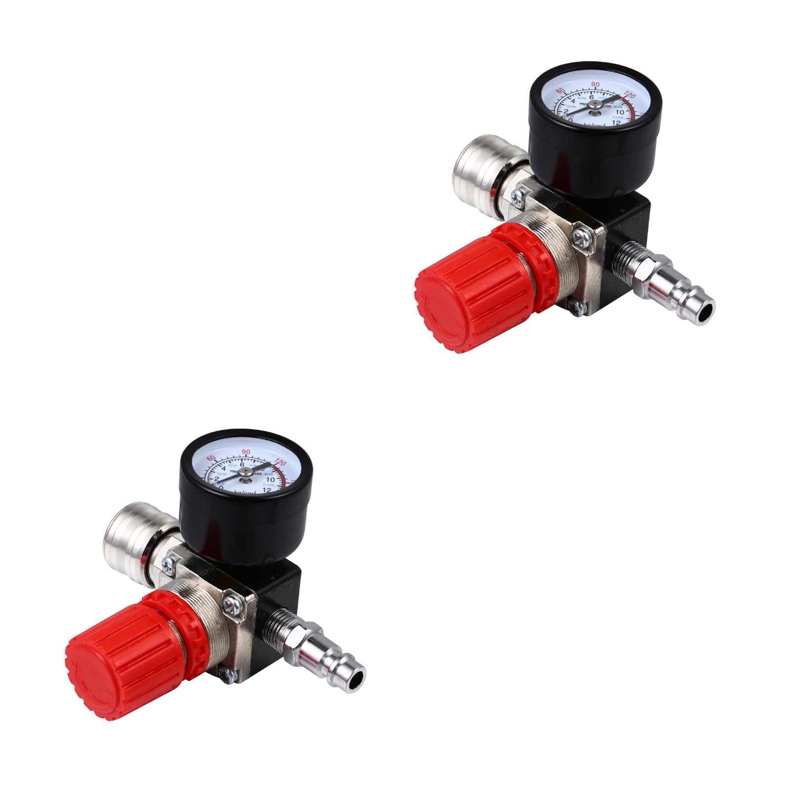 Set of 2 Hose Pump Compressor Regulator Valve Air Compressor Valve 7 ...