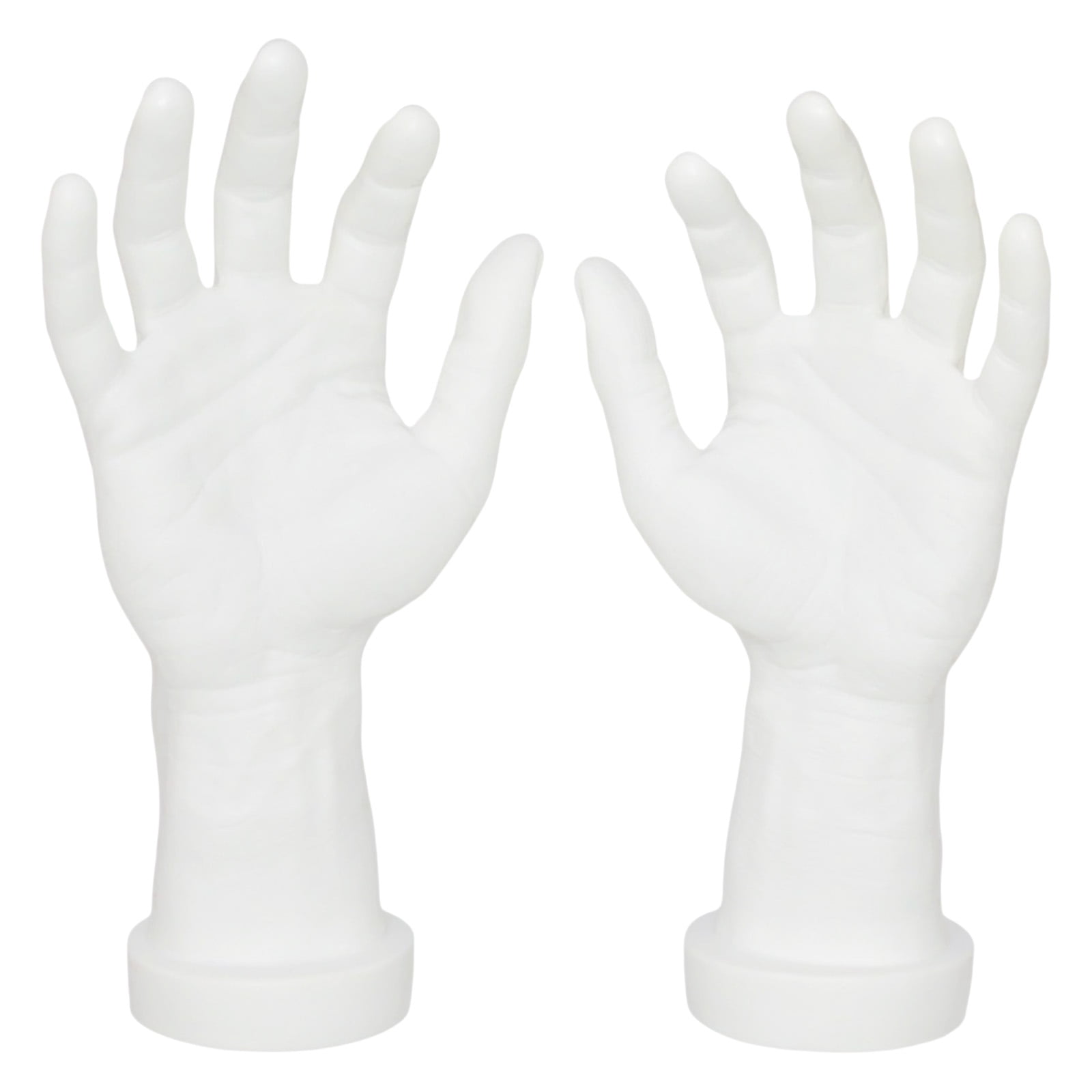 Set of 2 Human Hands Display Stand Faux Hands for Painting ...