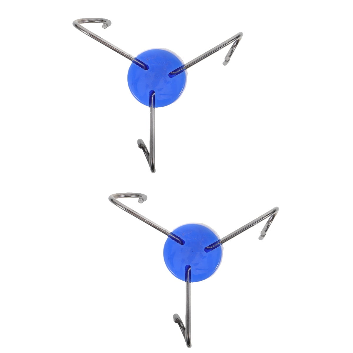 Set of 2 IV Pole Stand Parts Hospital Infusion Rack Hanger Hanging Hook ...