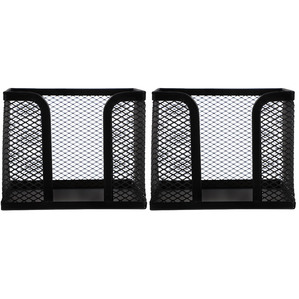 Set of 2 Iron Mesh Storage Box Organization for Bedroom Office and ...