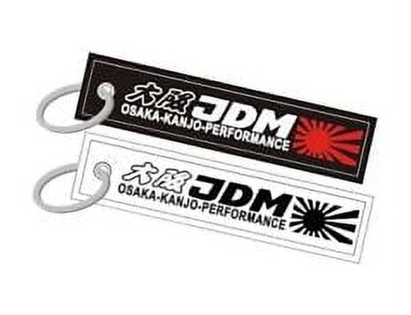 Set of 2 JDM Japan Flag Motorcycle Keychains – Double-Sided Tags for ...
