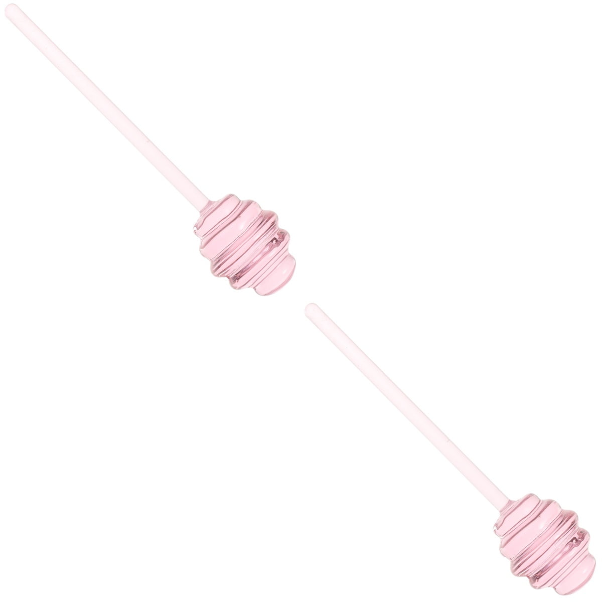 Set of 2 Jam Honey Pot Honey Jar Stir Accessory Honey Stirrer Server ...