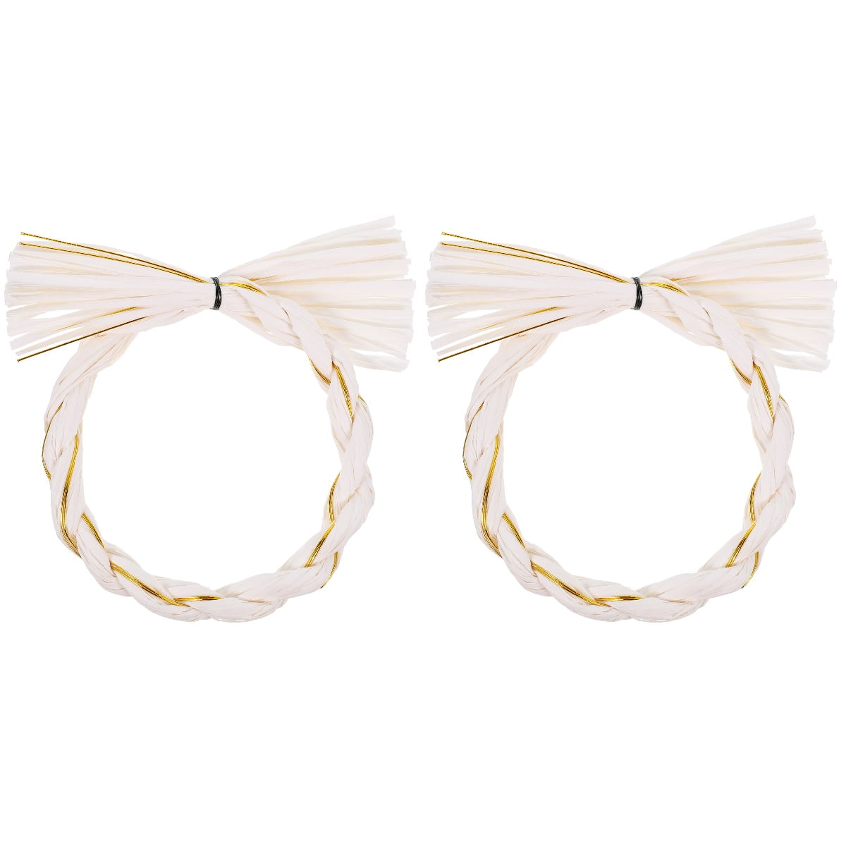 Set of 2 Japanese Shimenawa Rings DIY Wreath Material Natural Wreath ...