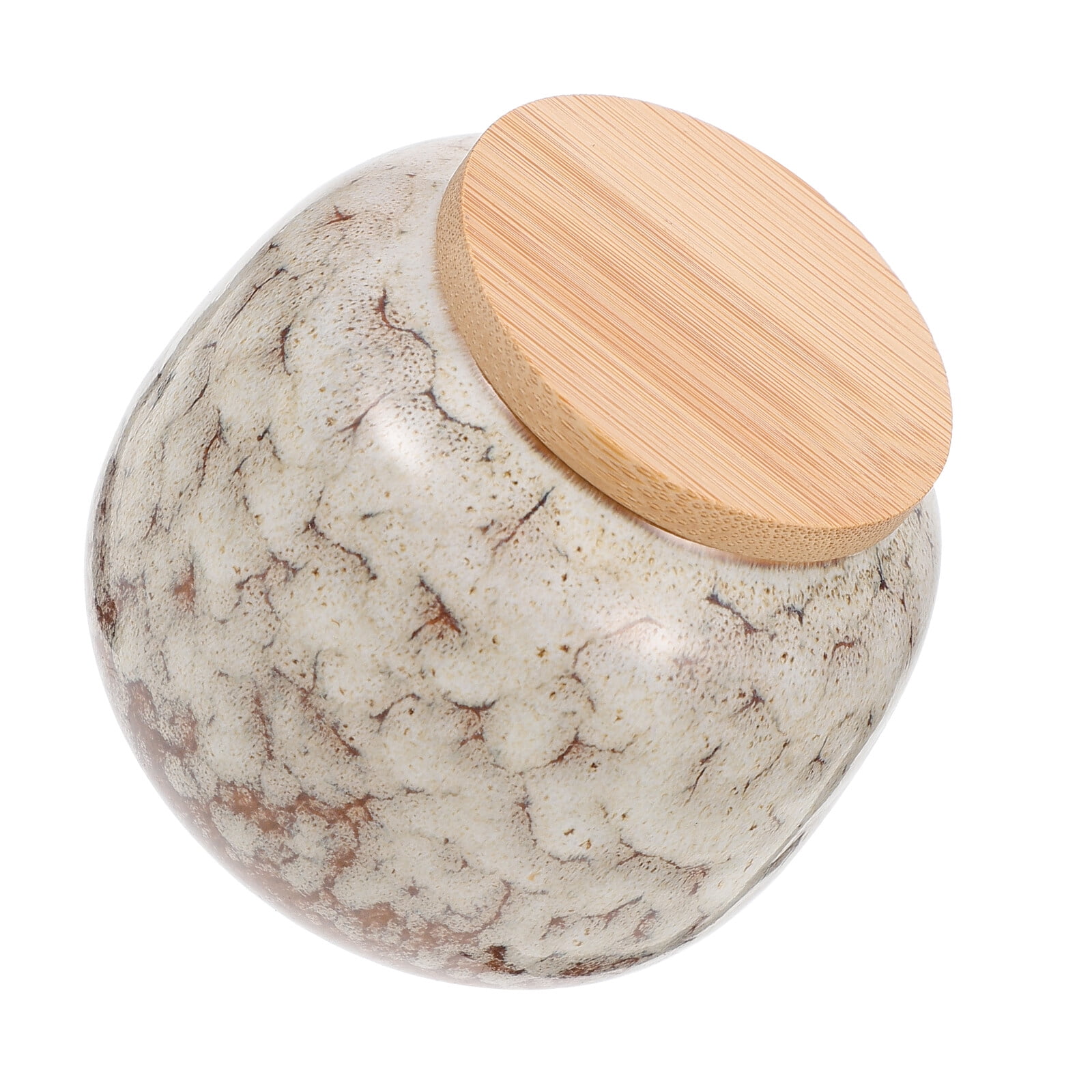 Set of 2 Jars Ceramic Tea Storage Container Sealed Canister - Walmart.com