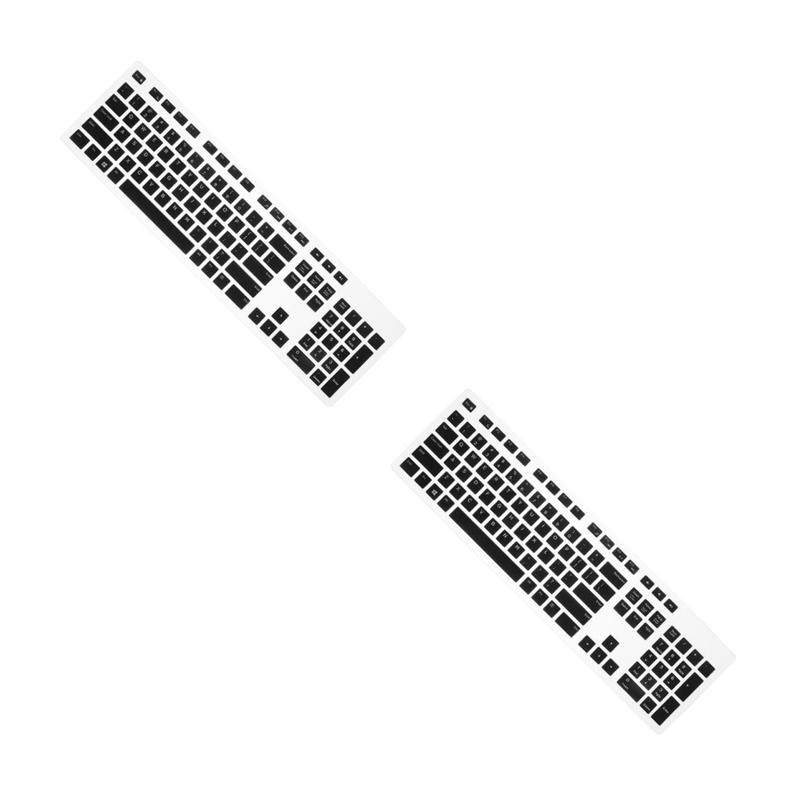 Set of 2 Keyboard Membrane Computer Wired Protector Cover - Walmart.com