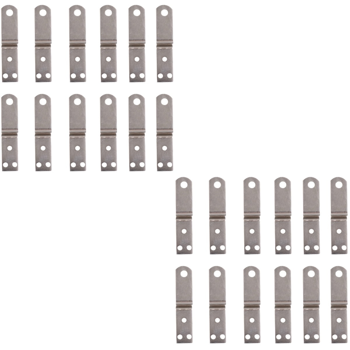Set of 2 Kit Z Shaped Brackets Corner Code Picture Hanger Hangers ...