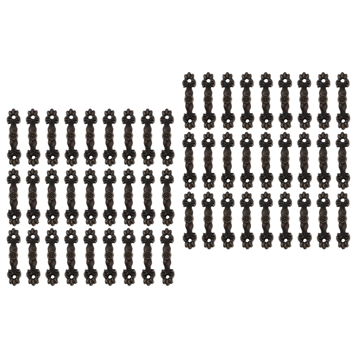 Set of 2 Kitchen Cabinet Handles Replacement Drawer Pulls Elegant ...