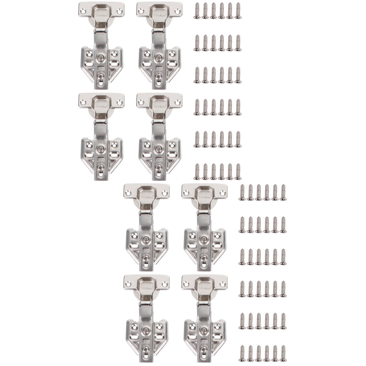 Set of 2 Knobs Pulls Hydraulic Hinge Corrosion-resistant High Strength ...