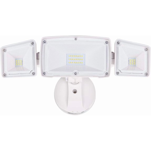 Set of 2 LED Flood Lights 3500LM Security Light 30W Bright Outdoor ...