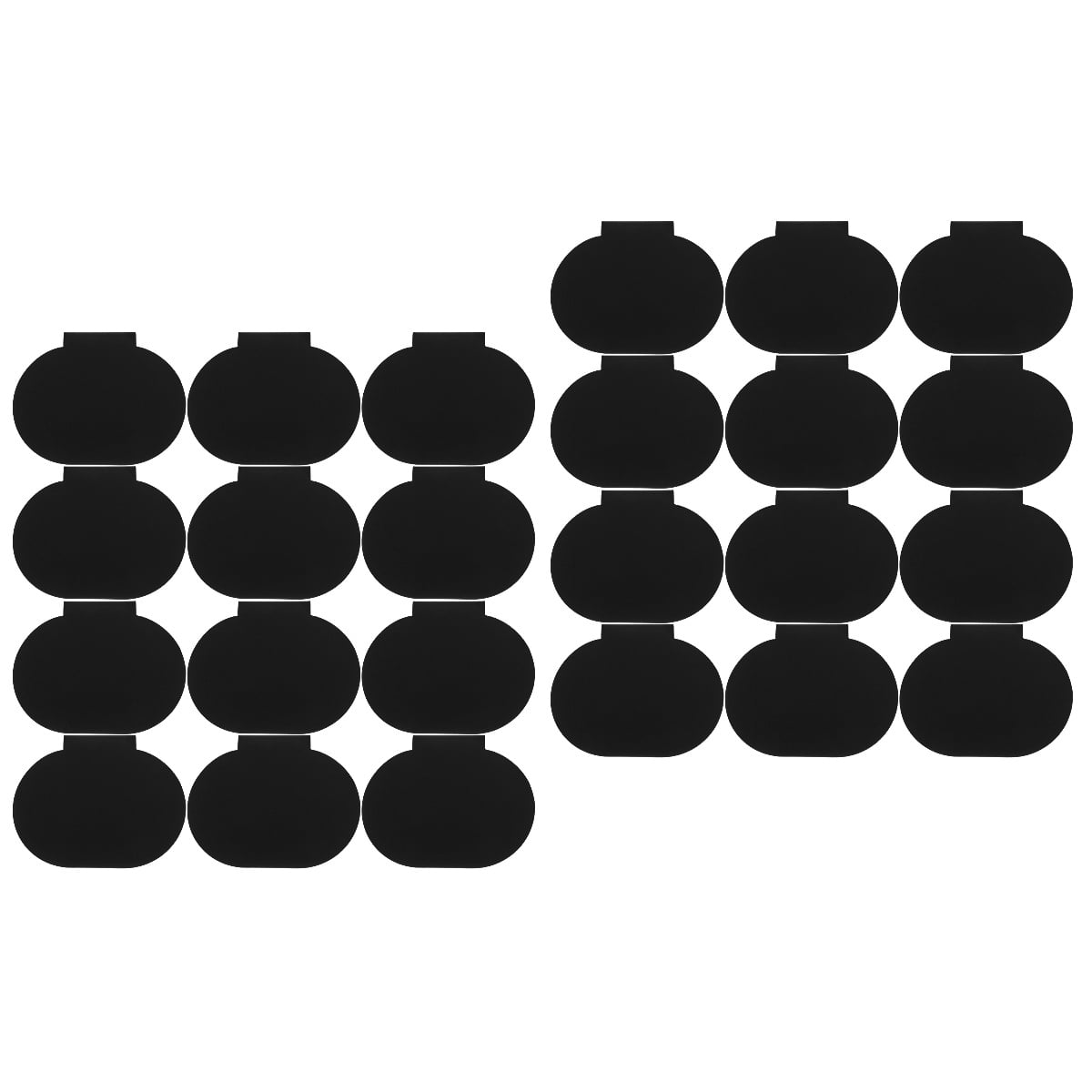 Set of 2 Label Holder Message Board Clip Blackboard - Walmart.com