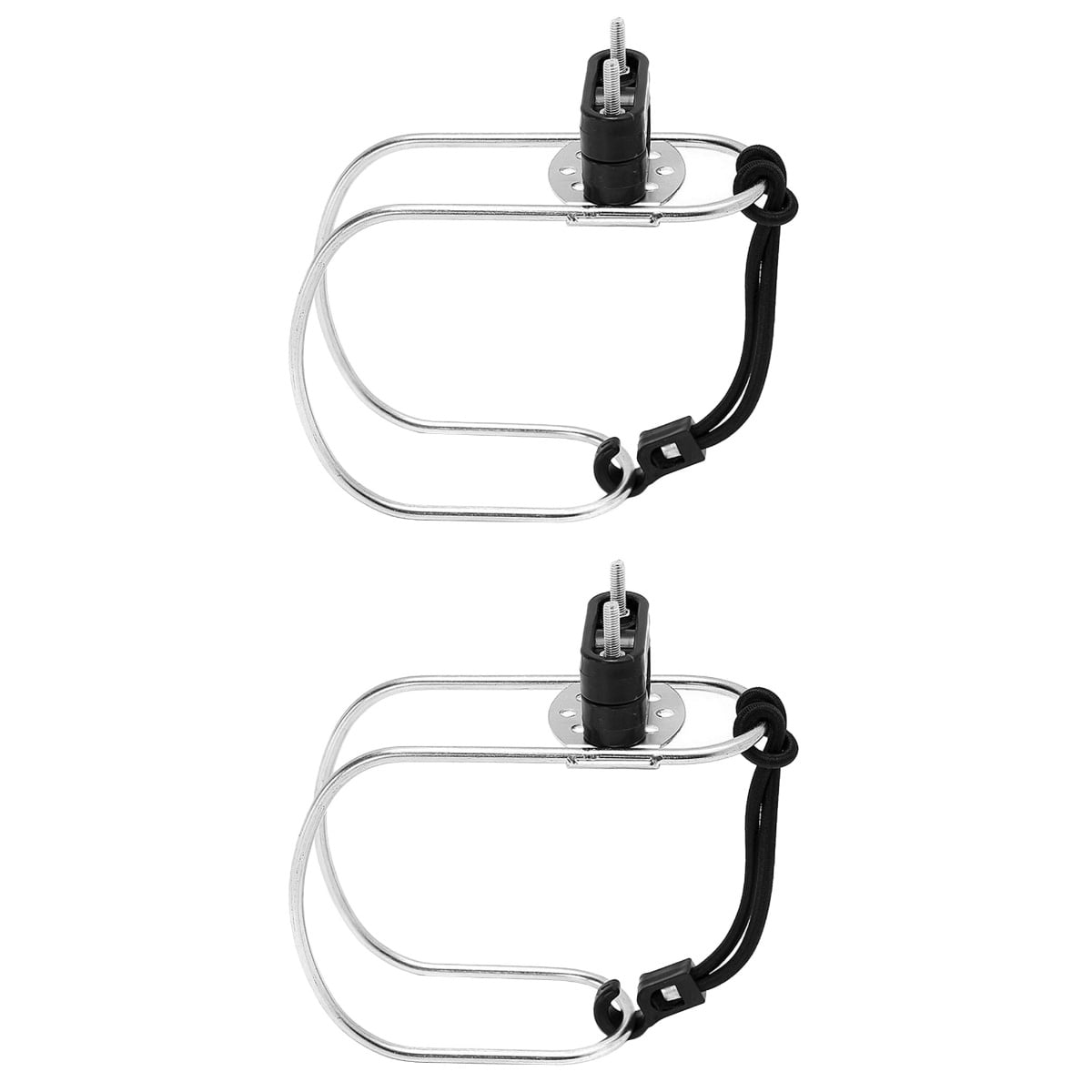 Set of 2 Lifebuoy Ring Bracket Horseshoe Holder Stainless Steel ...