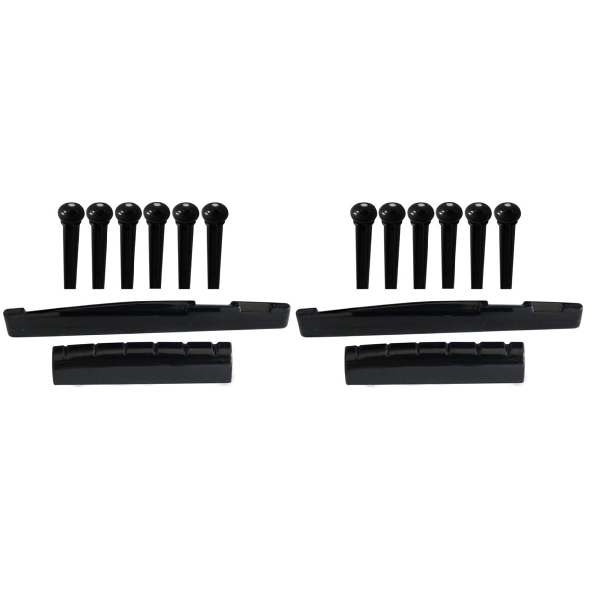Set of 2 Liquid Blackboard with Stand Double Terminals Clamp - Walmart.com
