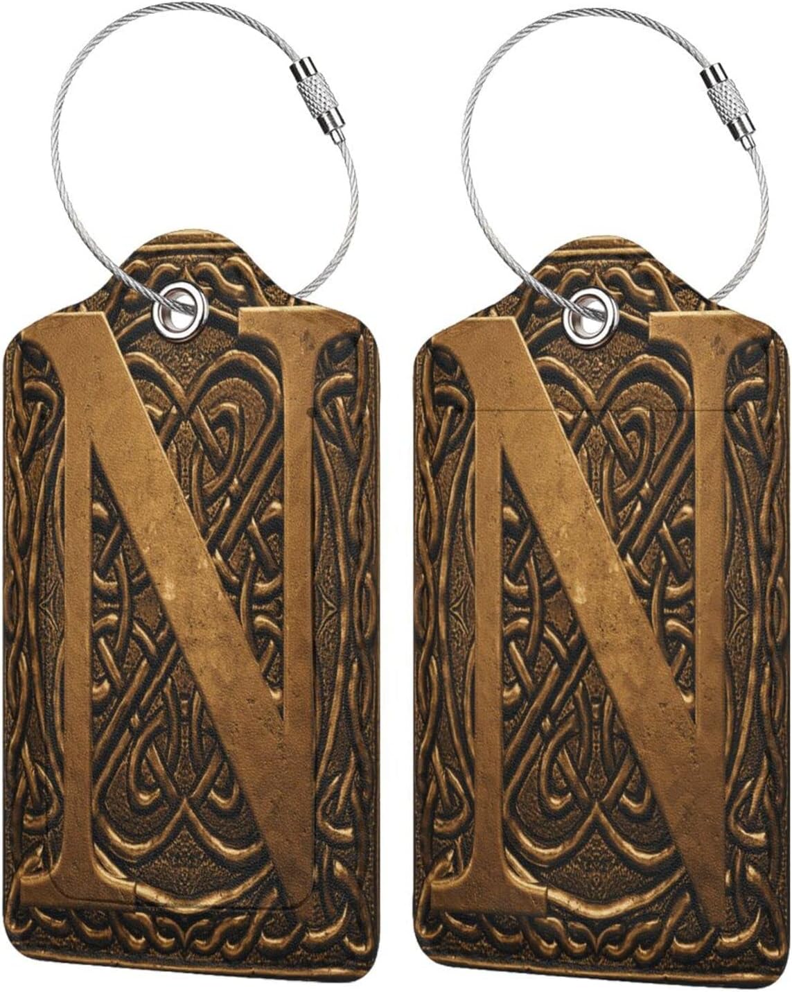 Starry Night Keeshond Luggage Tags - Pair Of 2 - Walmart.com