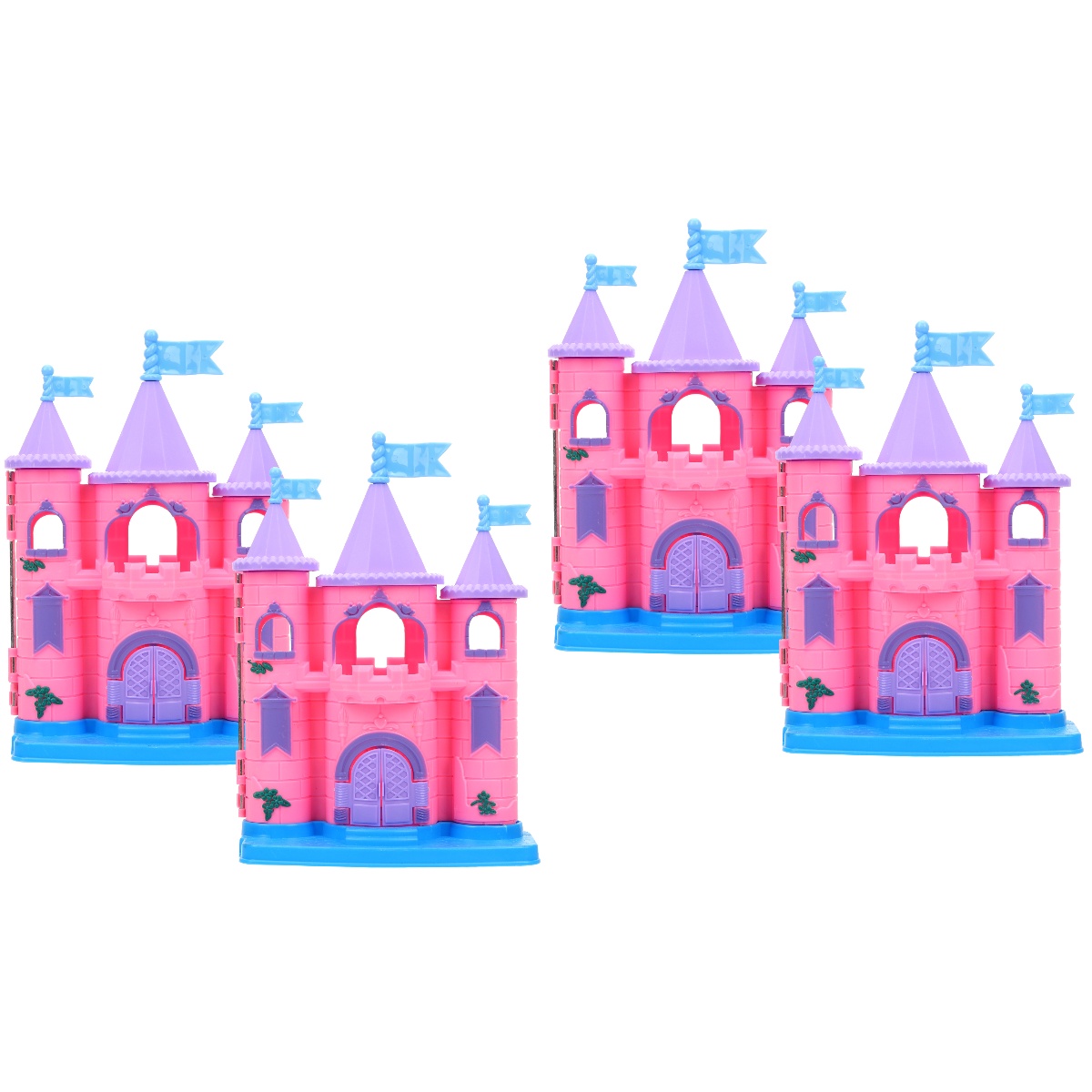 Set of 2 Luxury Villa Model Decorative House Models - Walmart.com
