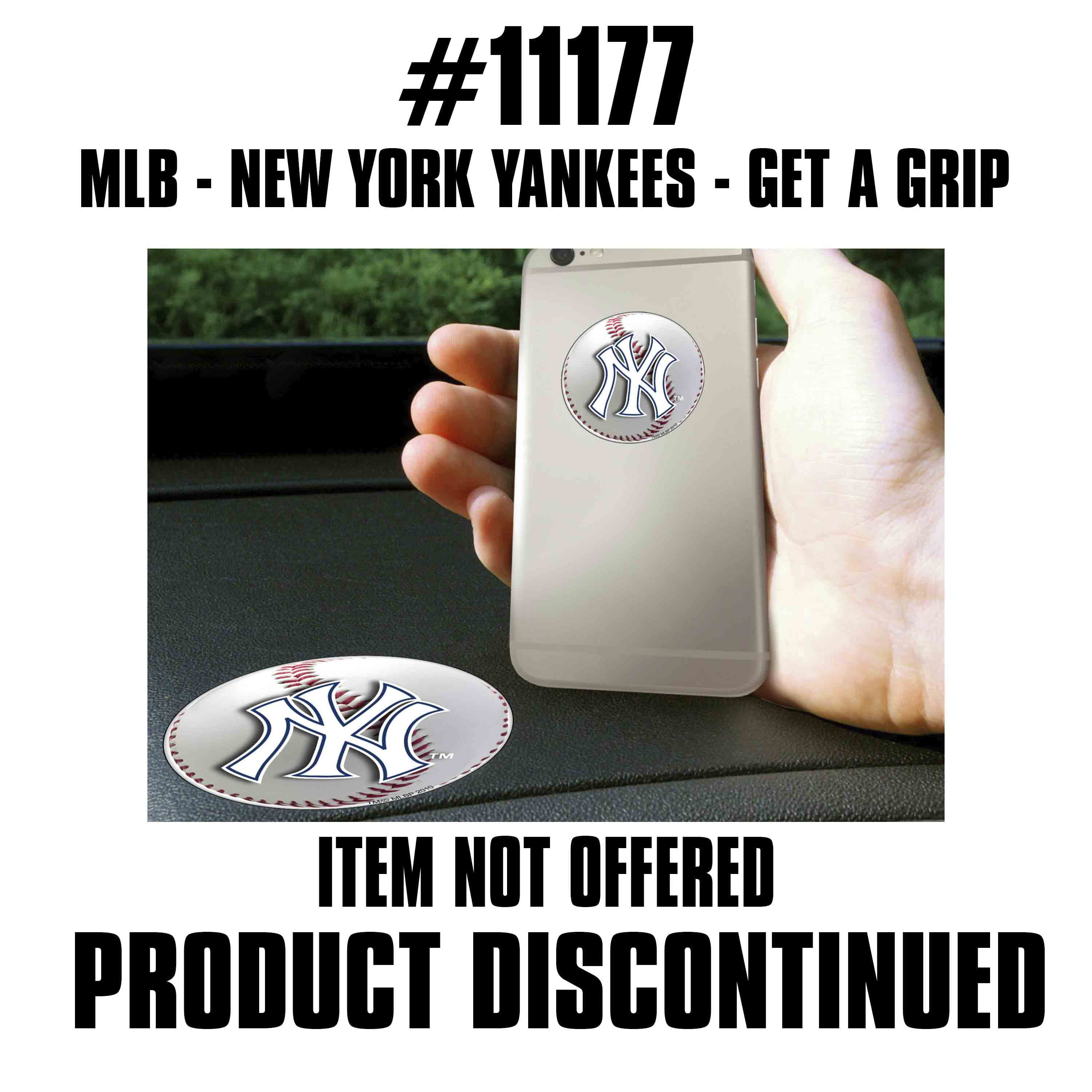 Set of 2 MLB New York Yankees Get a Grip Phone Holding Automotive ...