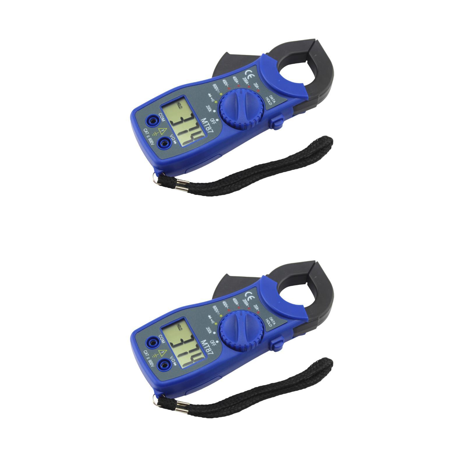 Set of 2 Mains Voltage Tester Electrical Clamp Meter - Walmart.com