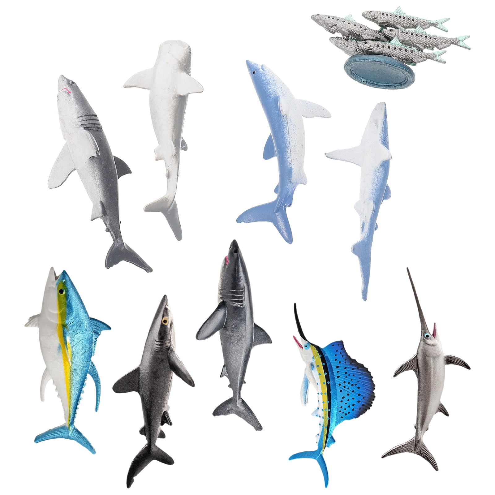 Set of 2 Marine Fish Model Realistic Animal Models - Walmart.com
