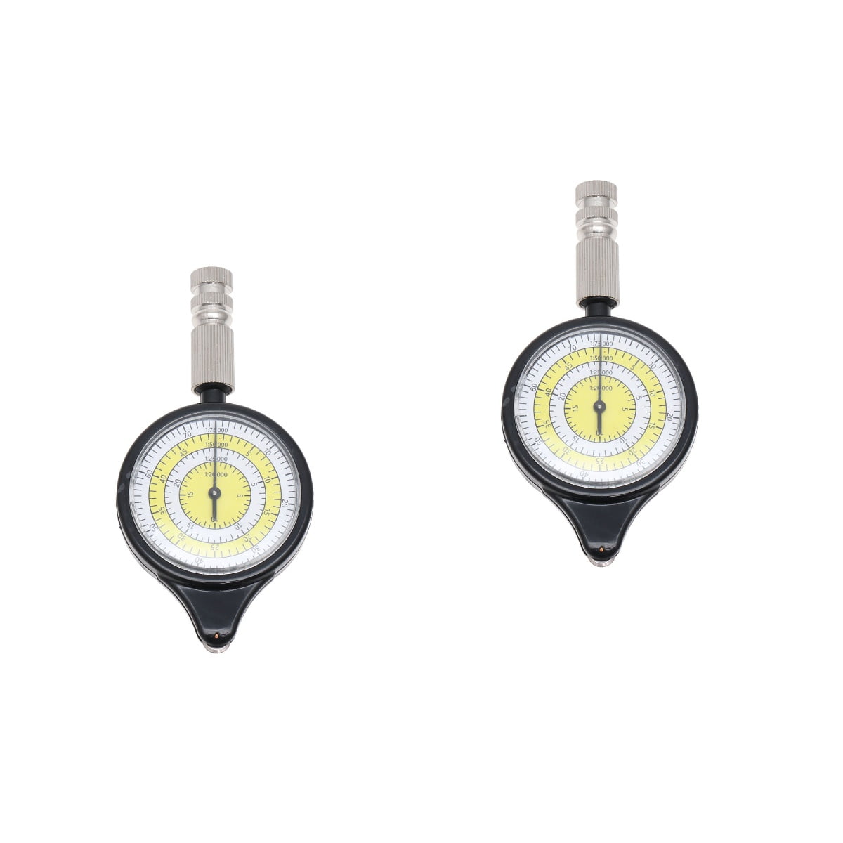 Set of 2 Measuring Compass Outdoor Map Measure Mapping Tool - Walmart.com