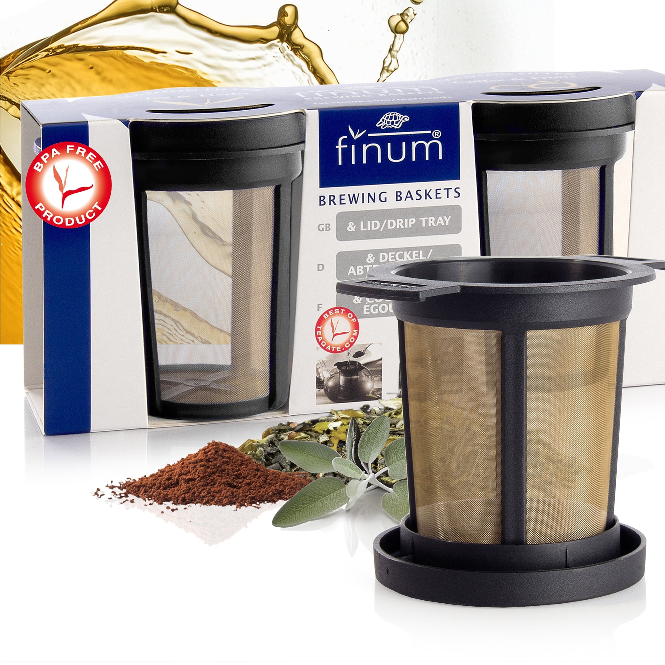 Set of 2 Medium Brewing Baskets - Walmart.com