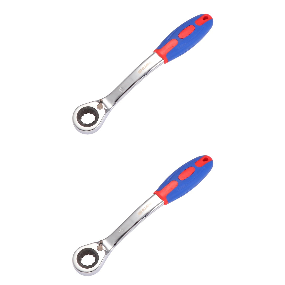 Set of 2 Mini Adjustable Spanner Wrench Handle Car Tool Size 4 ...