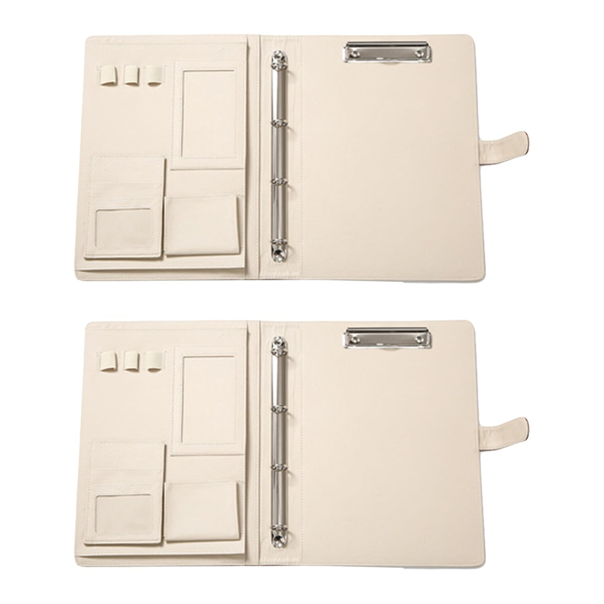 Set of 2 Multipurpose Binder Professional Notebook Clips Document ...