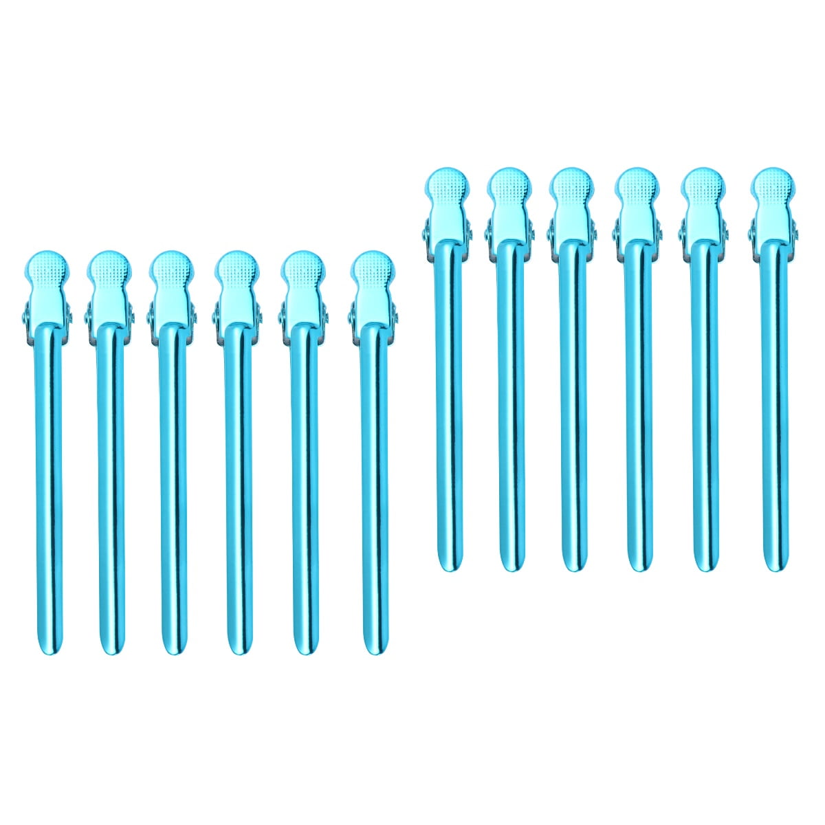 Set of 2 Mural Stickers Quadratic Hair Styling Partition Clips Washing ...