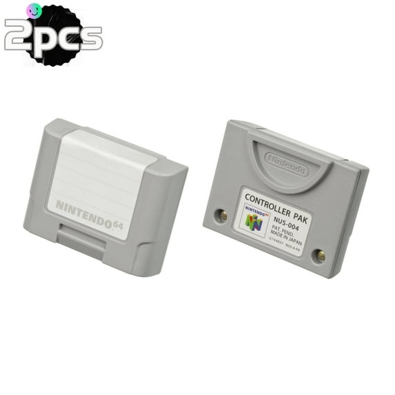 Pafox OEM Official Nintendo 64 Memory Card Set of 2 NUS-004 Controller ...