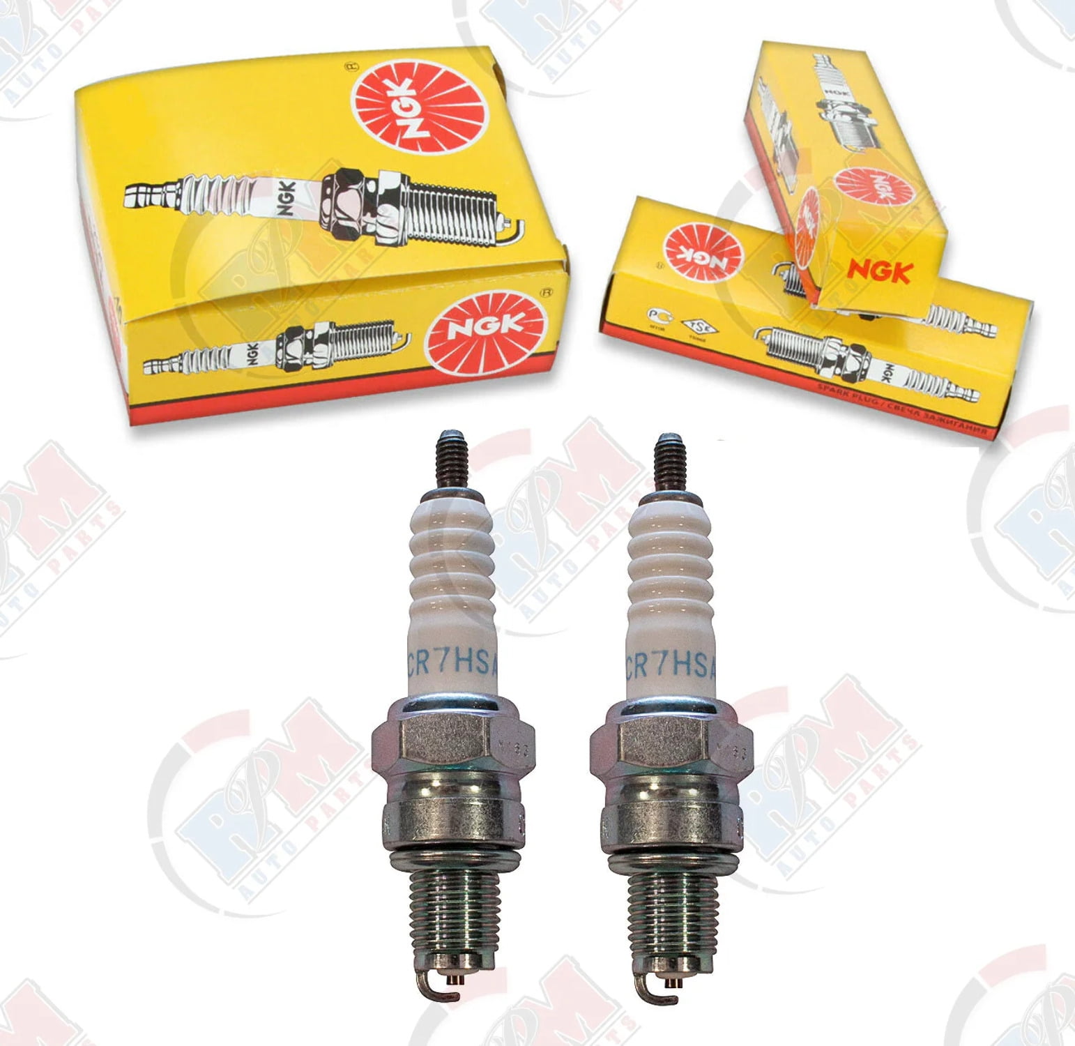 Set of 2 - NGK 4549 "STANDARD" Spark Plug CR7HSA for A7RC PRZ9HC A7RTC ...