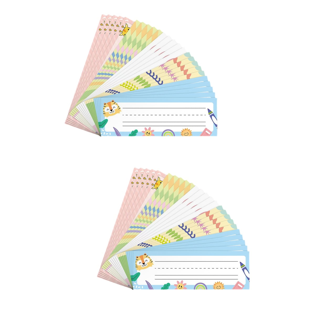 Set of 2 Name Plate for Desk Nameplate Classroom Primary School ...