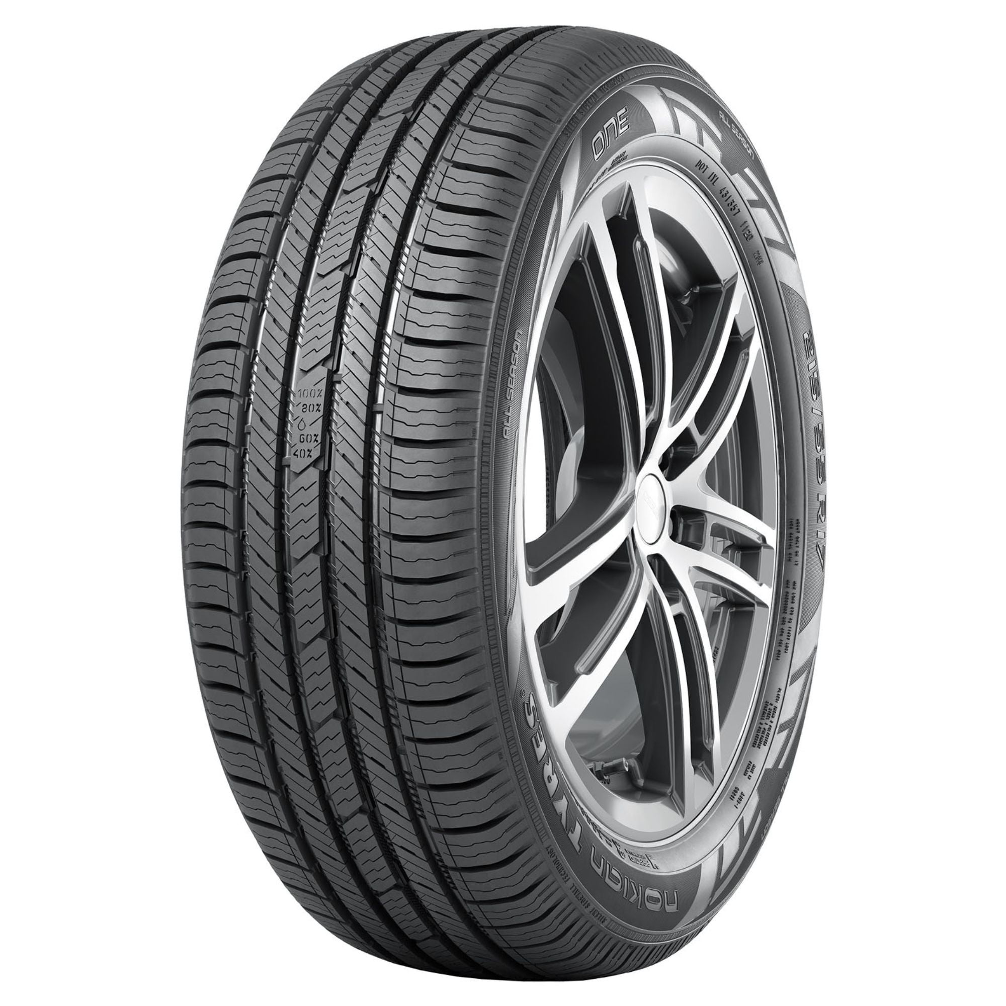Set of 2 Nokian One 225/60R18 104H XL Tires - Walmart.com