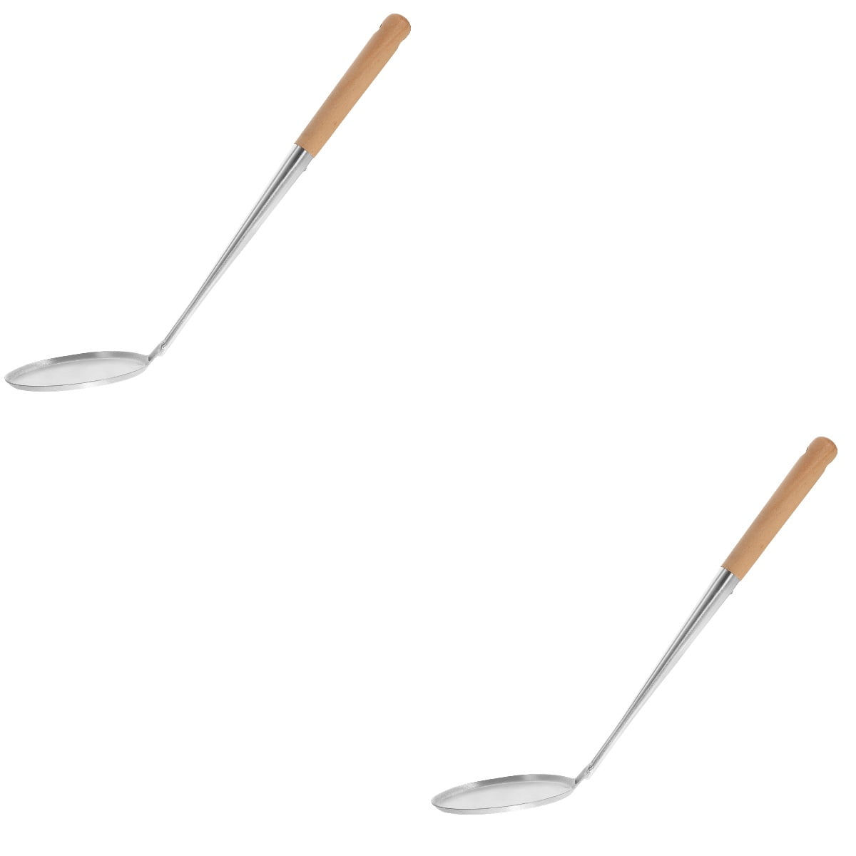 Set of 2 Nonstick Stainless Steel Cake Spoon Rust-resistant - Walmart.com