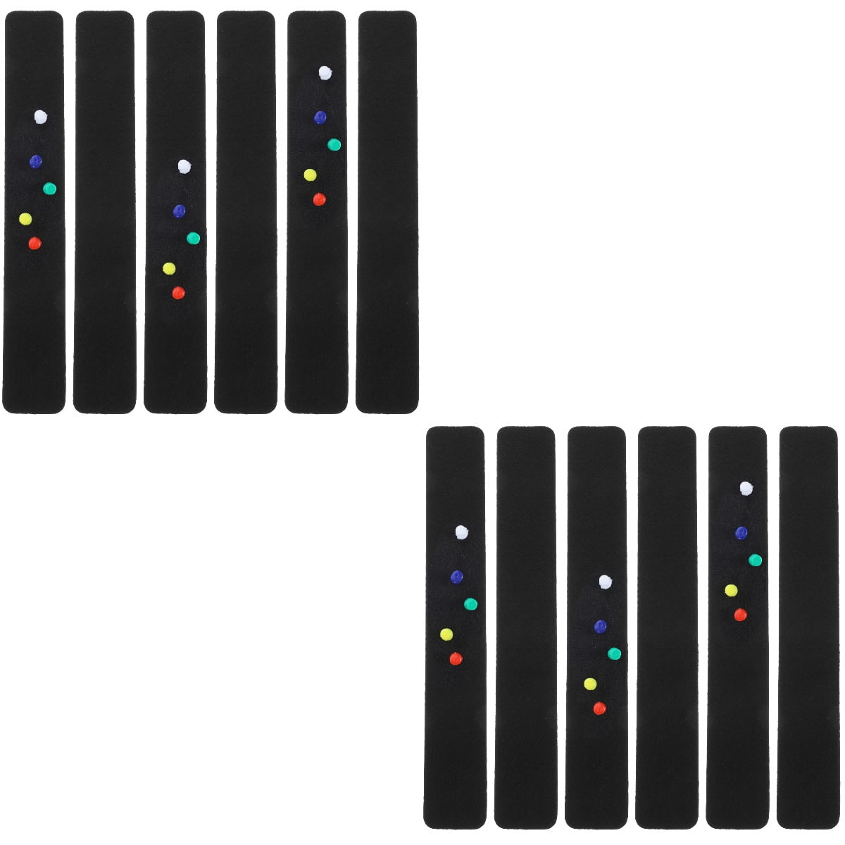 Set of 2 Office Wall Decor Bulletin Board Borders Felt Black - Walmart.com