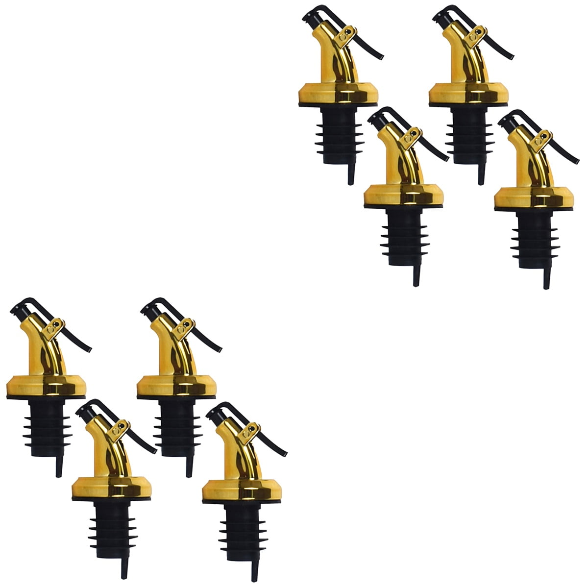 Set of 2 Oil Bottle Pourer Spout Electric Syrup Pumps for Coffee Bar ...