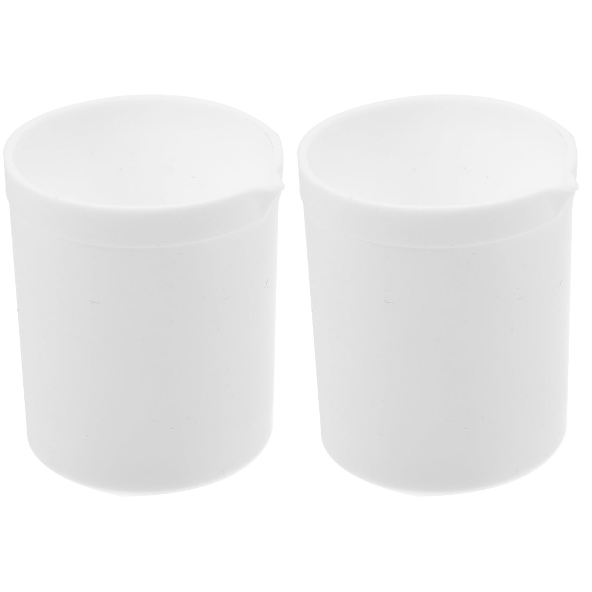 Set of 2 PTFE Beaker Laboratory Containers Labs Beakers White - Walmart.com