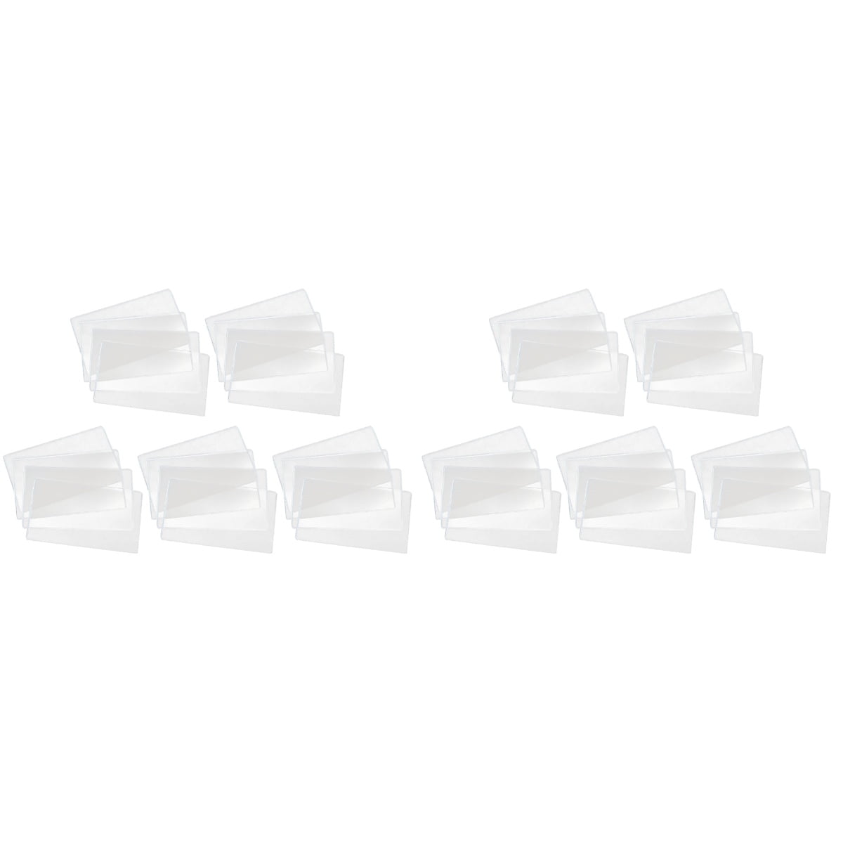 DEMACRIO paper Protective Bag Pvc White for Stamp Collectors 40Pcs 7 ...