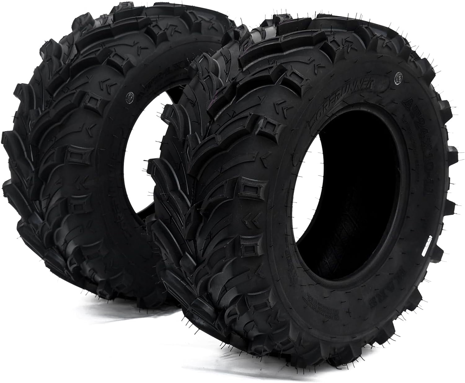 Set of 2 Patikuin 24x10-11 ATV/UTV Tires 6PR 24x10x11 Off-Road All ...